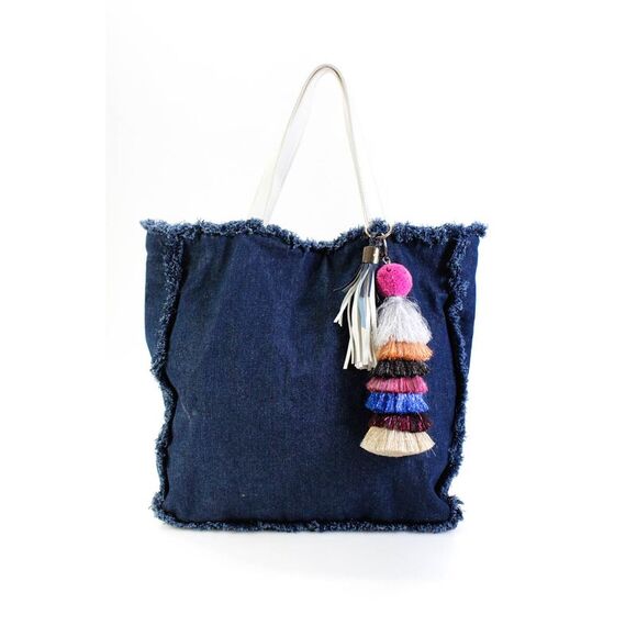 Sondra Roberts | Bags | Sondra Roberts Womens Double Handle Fringe ...